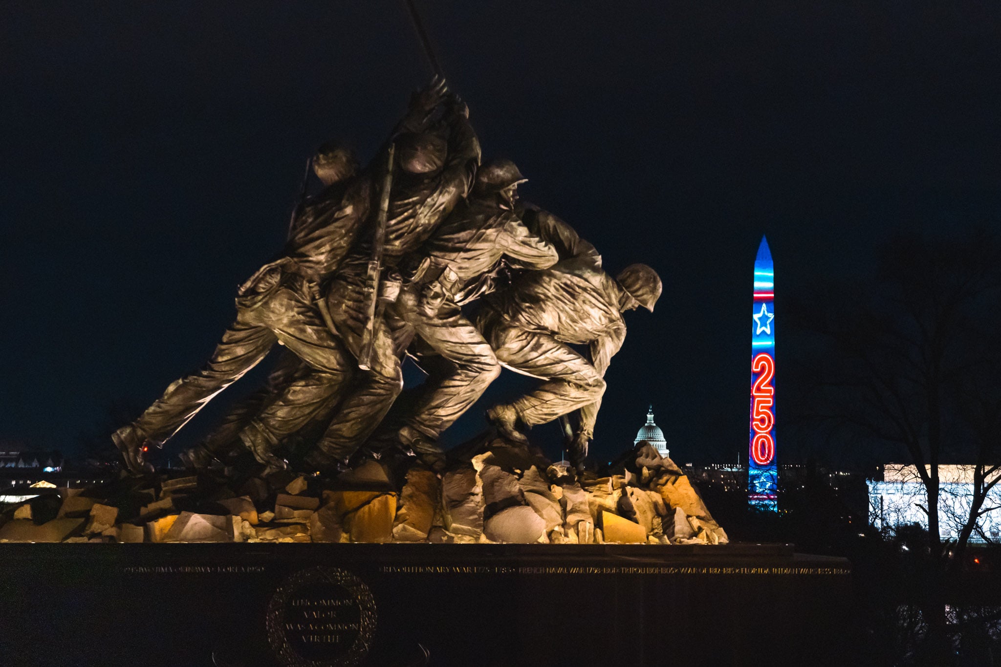 LMG Lights Up the Washington Monument - LMG